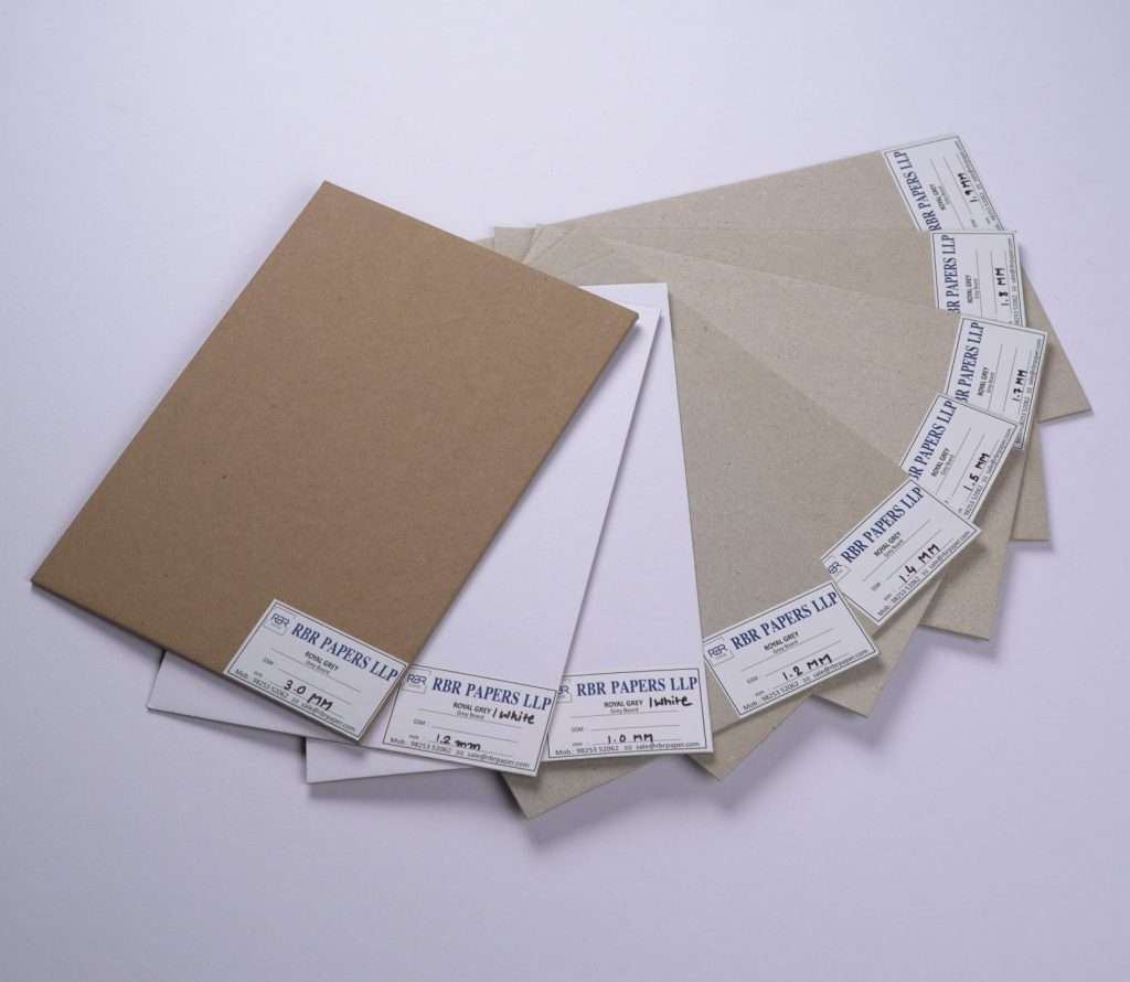 Recycled Board | Products | RBR Paper LLP